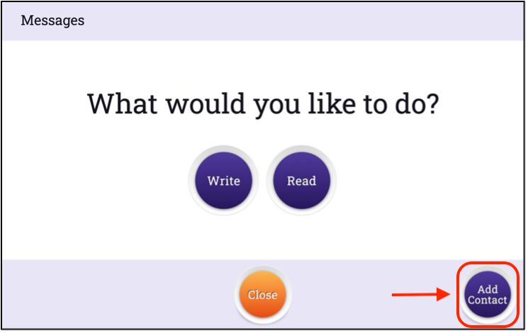 Using the tablet, how do I add friends and family contacts? – Claris ...